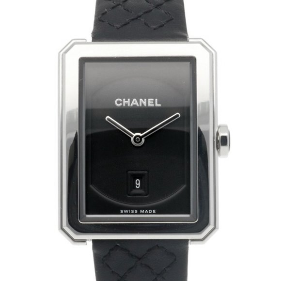 CHANEL | Accessories | Chanel Boyfriend Watch Stainless Steel Quartz ...